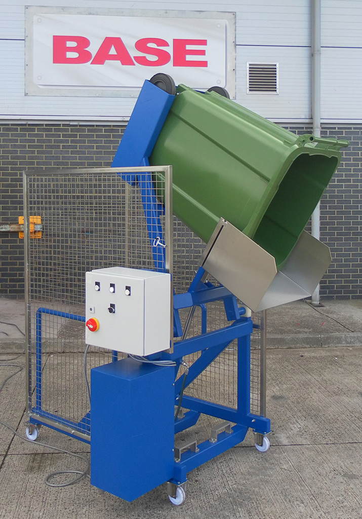 Hydraulic Wheelie Bin Tipper - BTH/250/1200/B